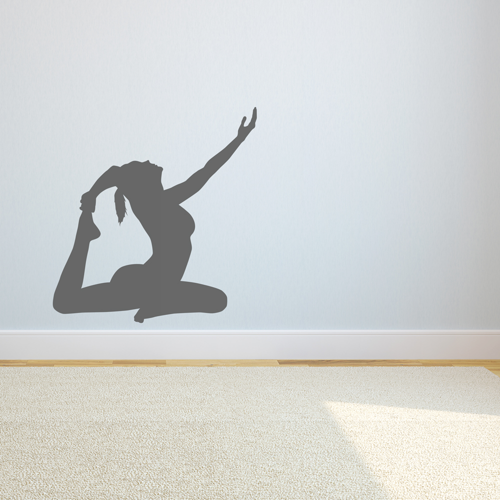 Yoga Wall Decal Yoga Wall Decal