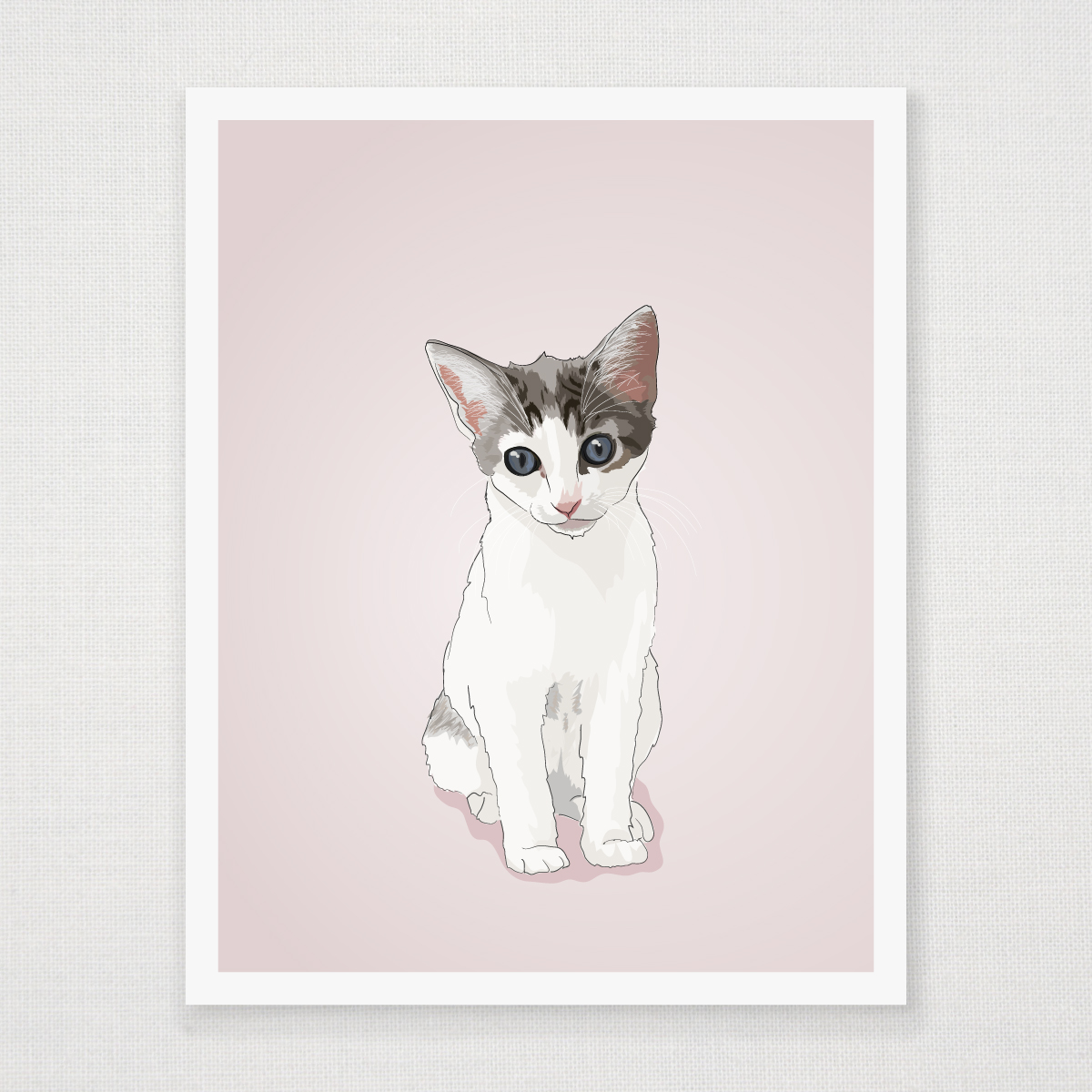 Kitty Cat Art Print